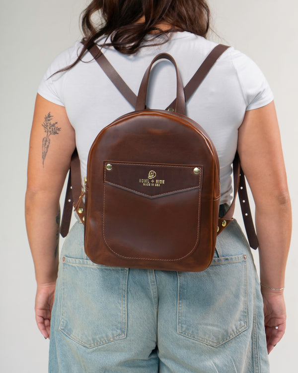 Laurel Mini Daypack. The Best Leather Backpack in a Variety of Colors.