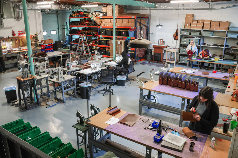 About The Factory | Where We Make Leather Goods | Howl + Hide