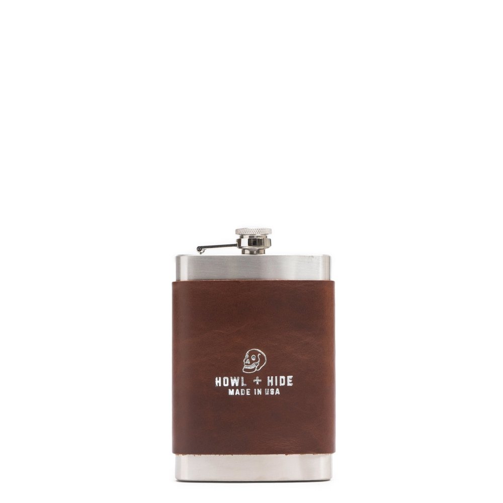 The Howl + Hide Flask. The Best Flask in a Variety of Colors